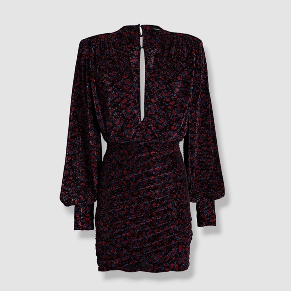 Sabina Musayev | Dresses | New Sabina Musayev Capella Pleated Satin ...